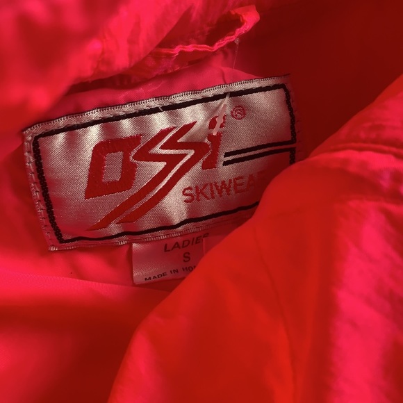 OSSI | Jackets & Coats | Ossi Skiwear Bright Neon Pink Anorak Large ...